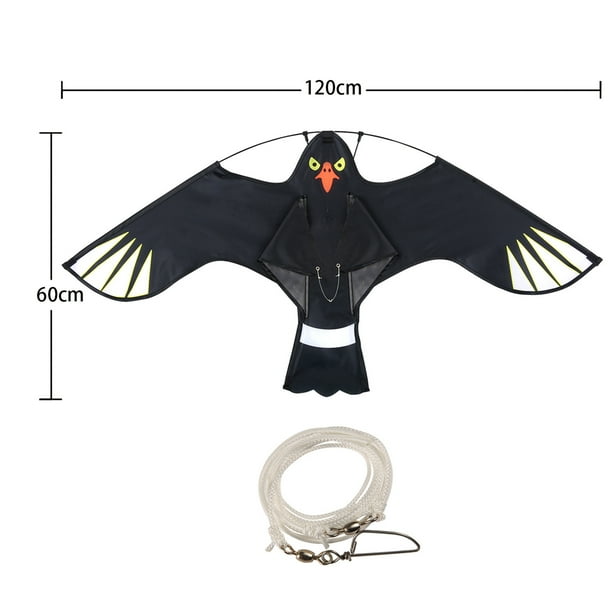 MeetYTOYS Simulation Bird Kite with 6.56FT Kite String, Startle Birds ...