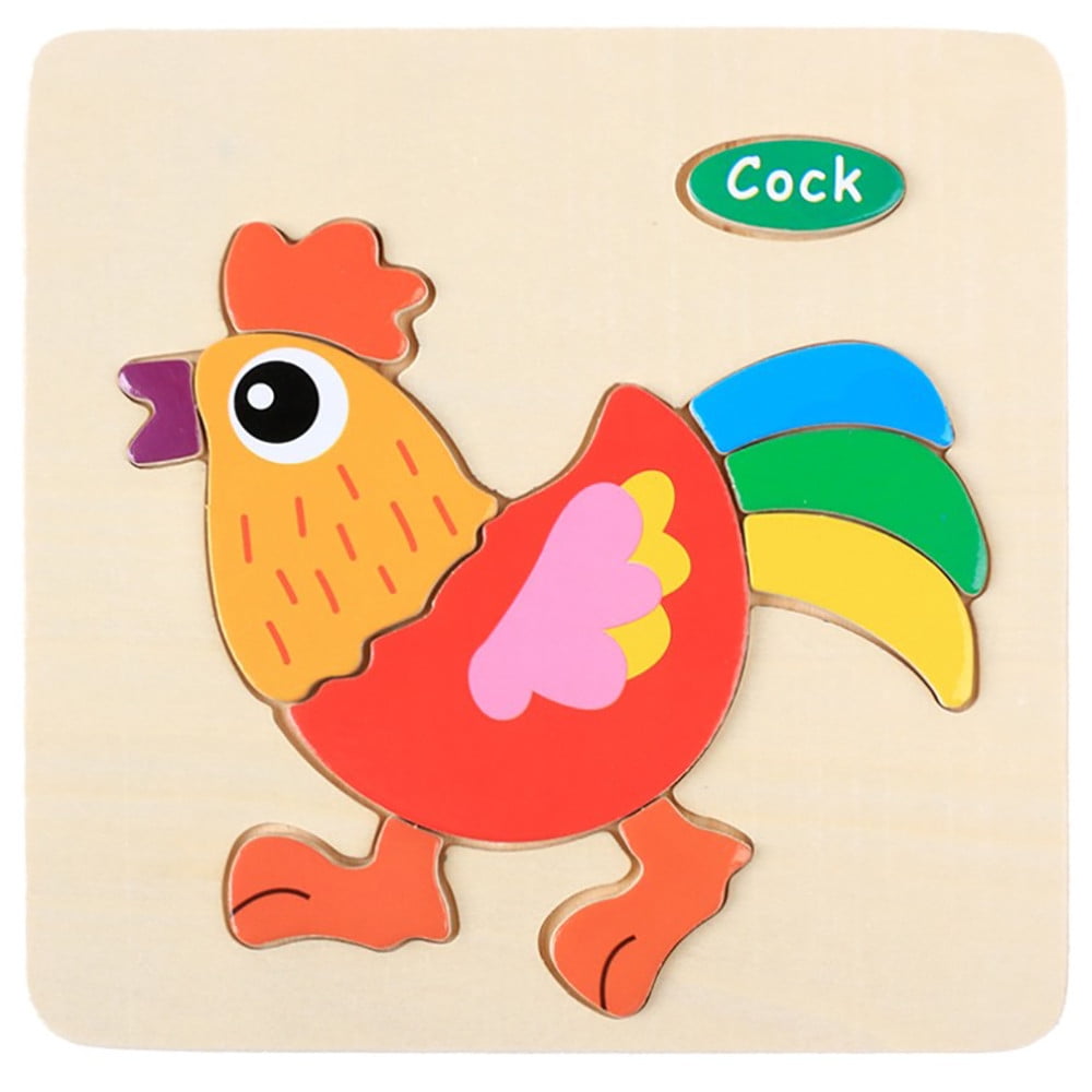 MeetYTOYS Wooden Puzzles Toys for Kids Ages 3-5 Toddler Infant Puzzles ...