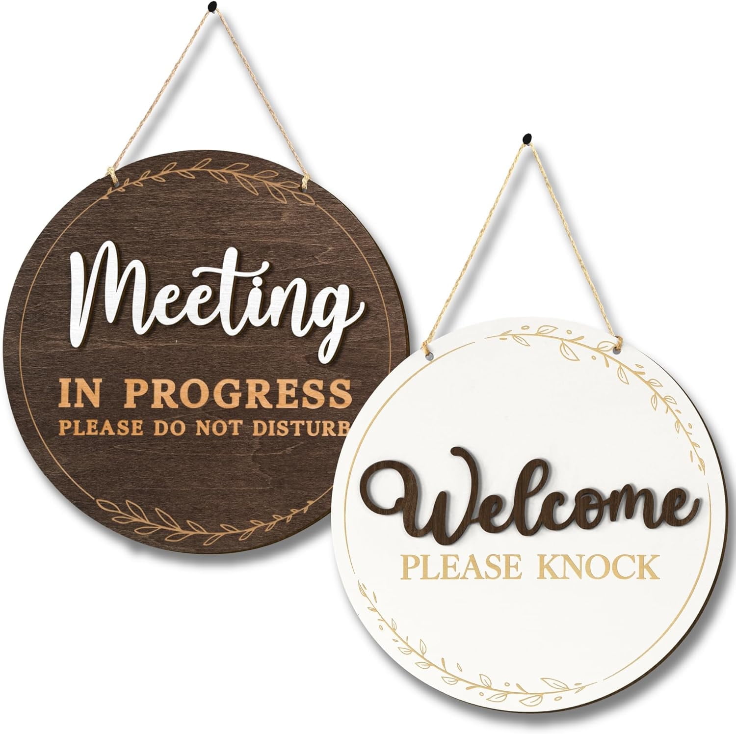 Meeting In Progress Door Sign - In A Meeting Sign For Office Door, Do ...