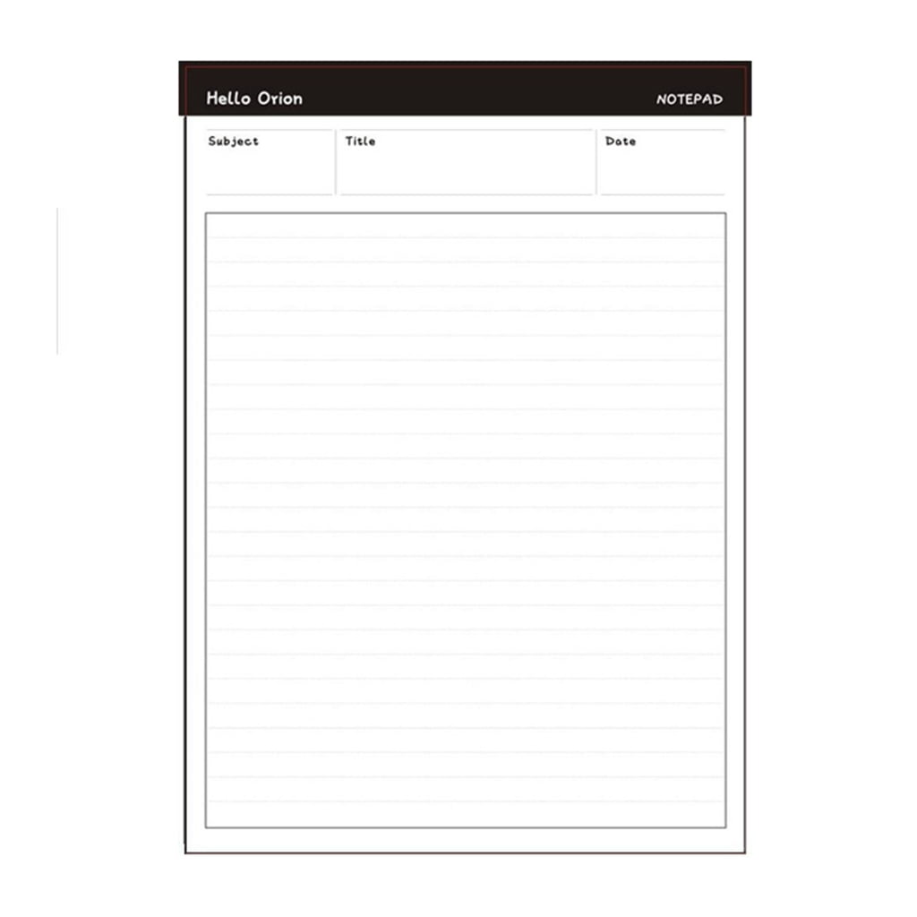 Meeting Note Notebook Planner Sticky Notes Meeting Notepad Business ...
