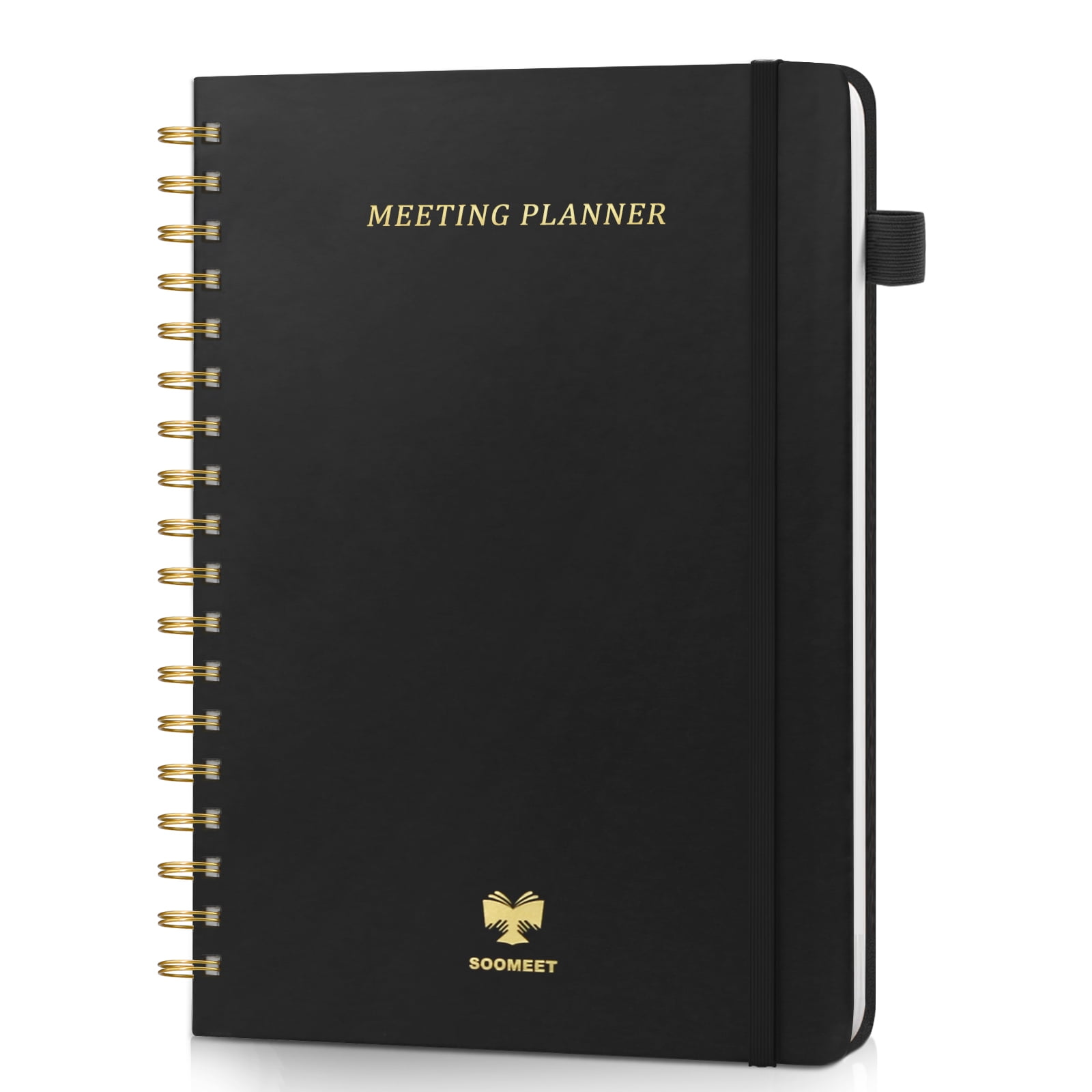 Meeting Notebook for Work with Action Items, Large Size - 7" x 10 ...