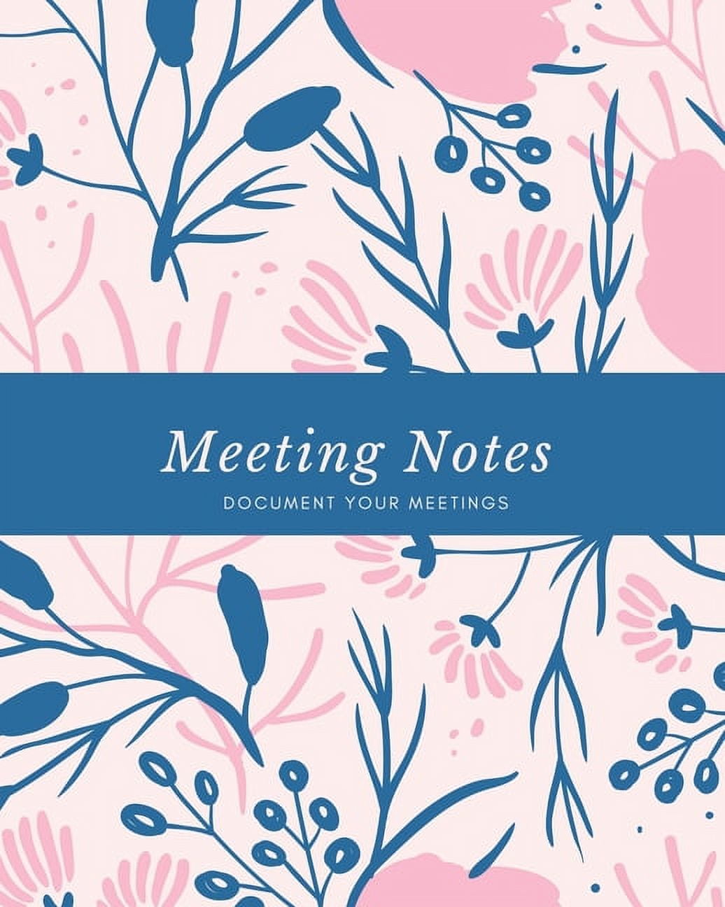 Meeting Notes: For Taking Minutes at Business Meetings Log Book, Record ...