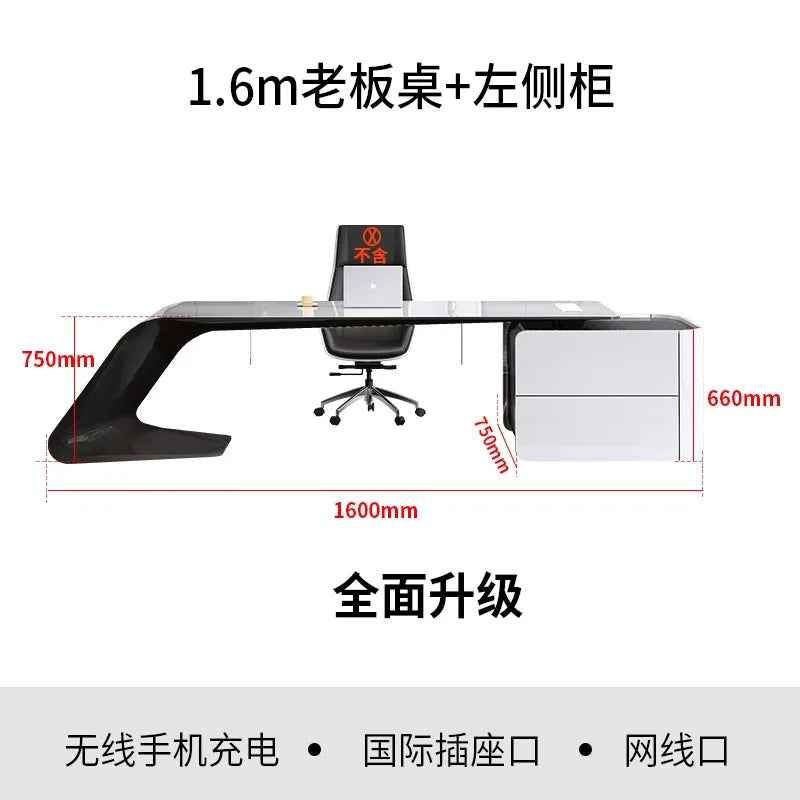 Meeting Organizer Office Desk Monitor School Gaming Table Luxury ...