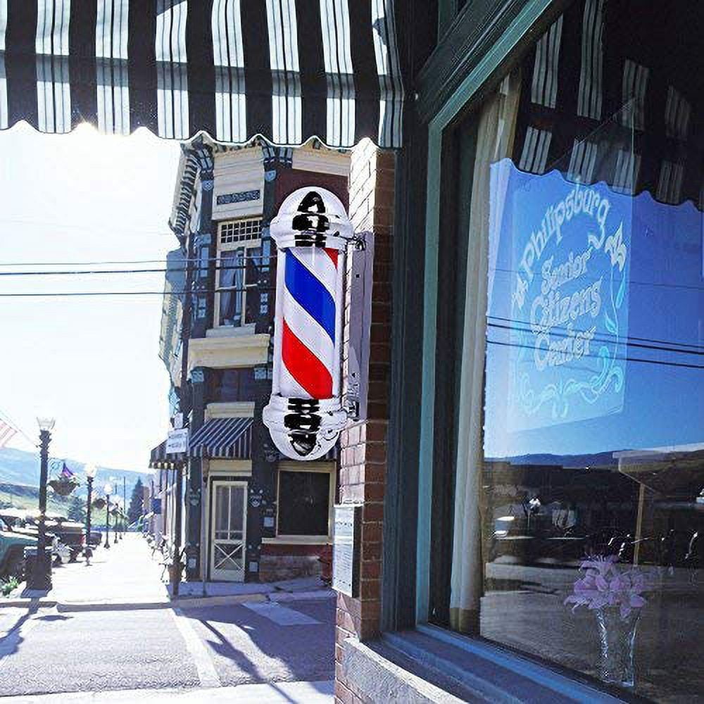 Mefeir 30" Barber Pole LED Light,Classic Style Hair Salon Barber Shop ...