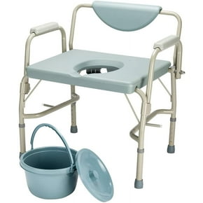 Drop Arm Bedside Commode