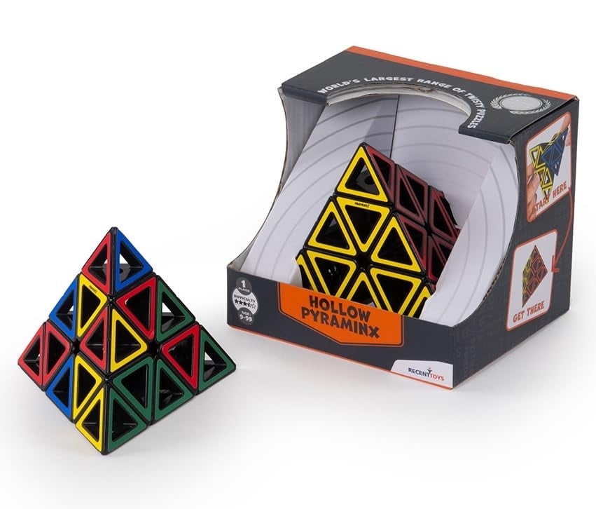 Meffert's Hollow Pyraminx - The Original Transparent Tetrahedron ...