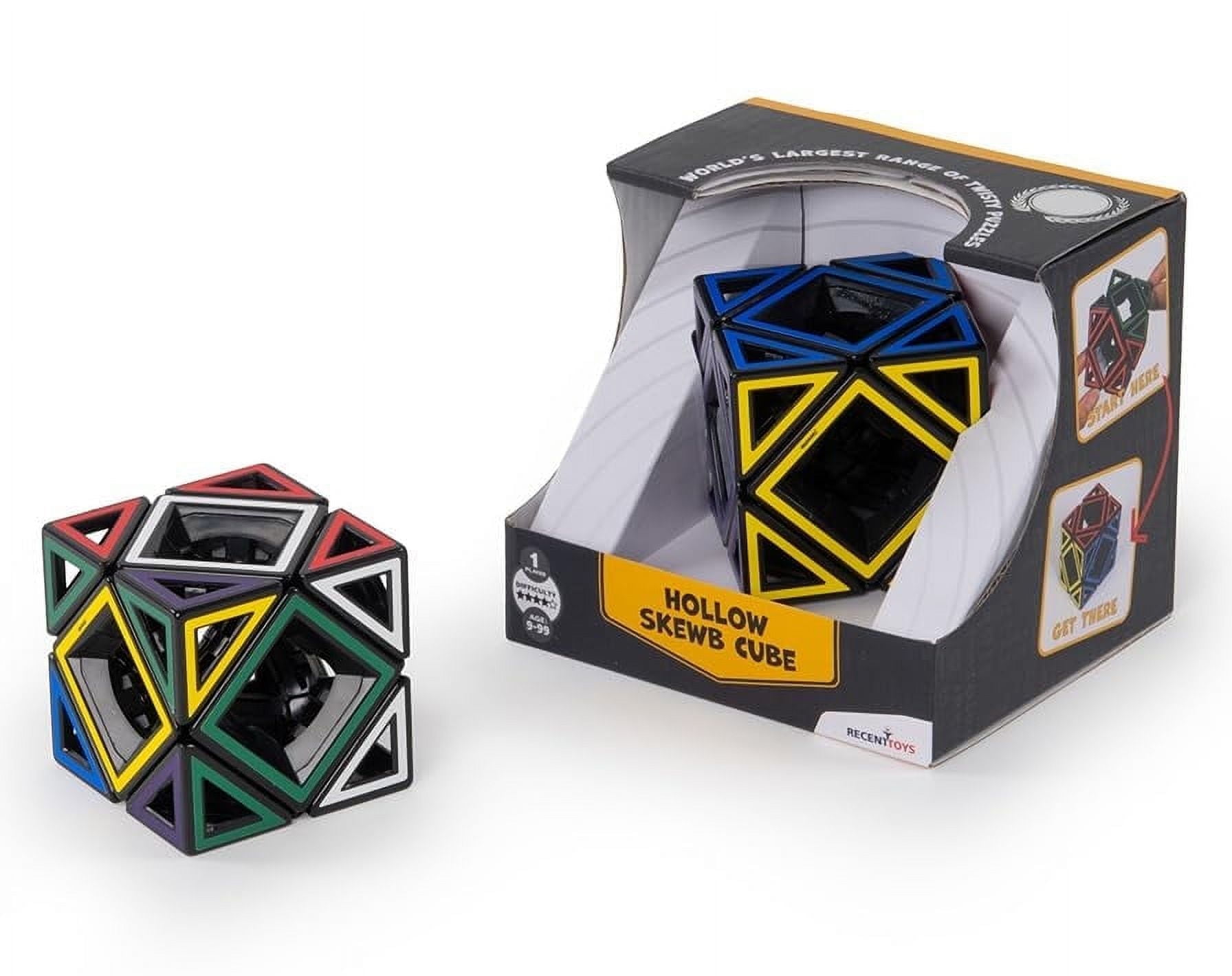 Meffert's Hollow Skewb Cube - The Original Cube Brainteaser from Recent ...