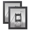 Meframe 2PACK 8x10 Wooden Picture Frame for Wall and Tabletop Display ...
