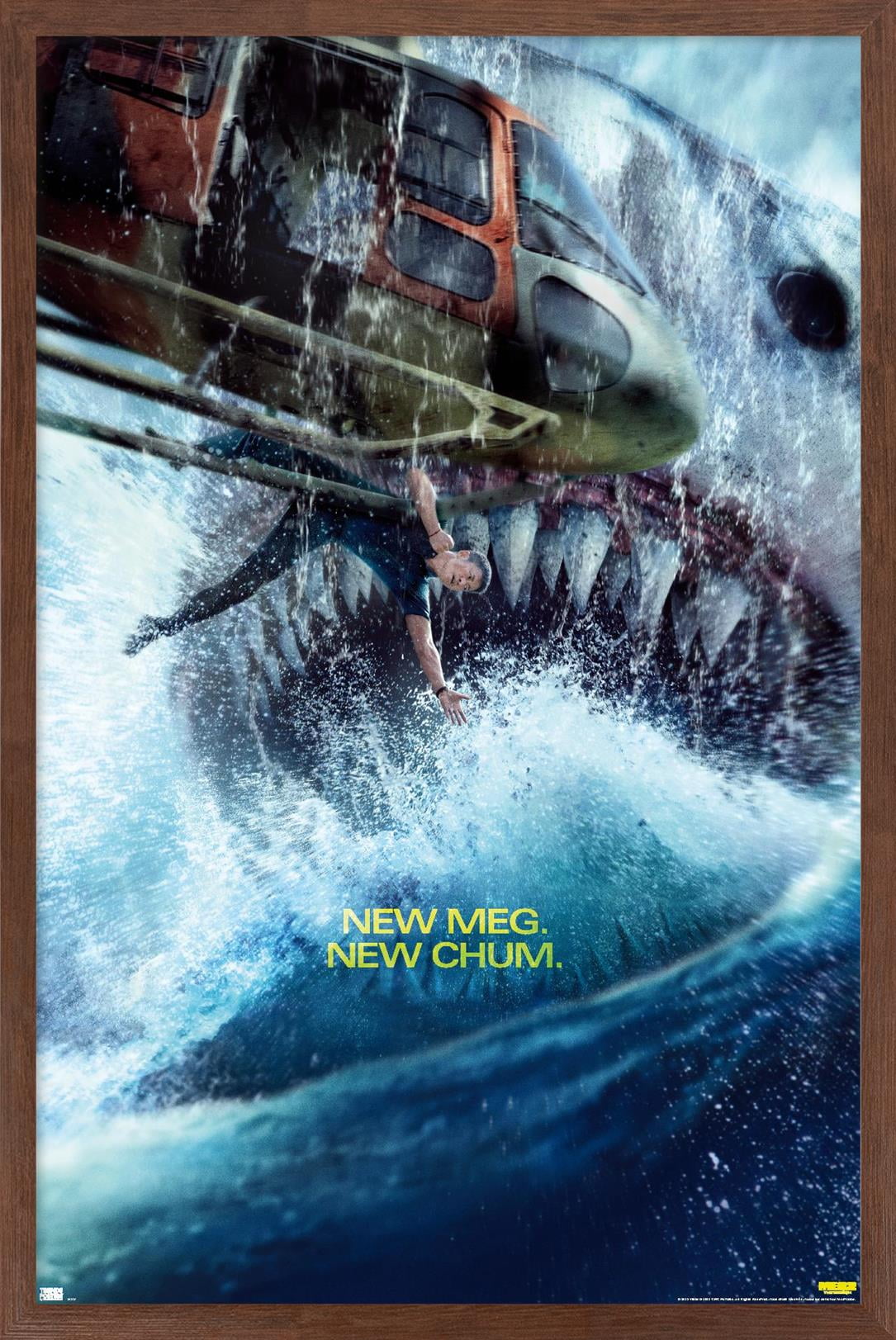 Meg 2: The Trench - Helicopter One Sheet Wall Poster, 22.375" x 34 ...