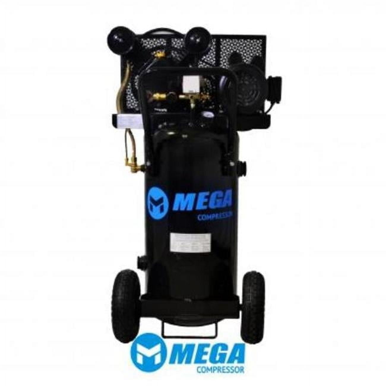 Mega 20 gal & 3 HP Peak Portable Vertical 6 CFM - 100-150 PSI Air ...