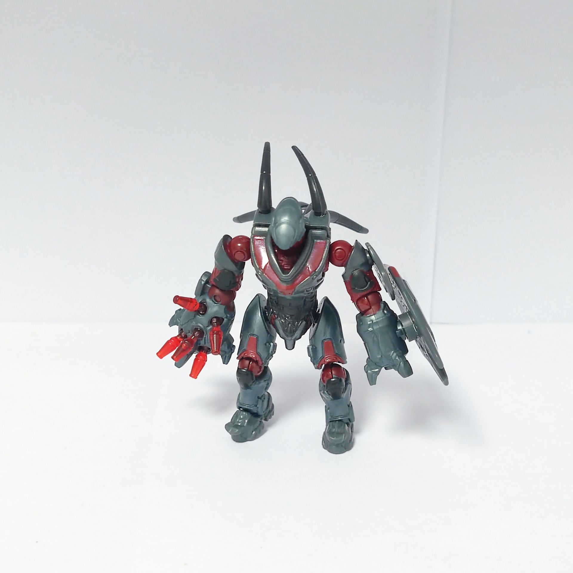 Mega Bloks Alien Hunter Red Silver Blue Deep Gray Loose Mini Action ...
