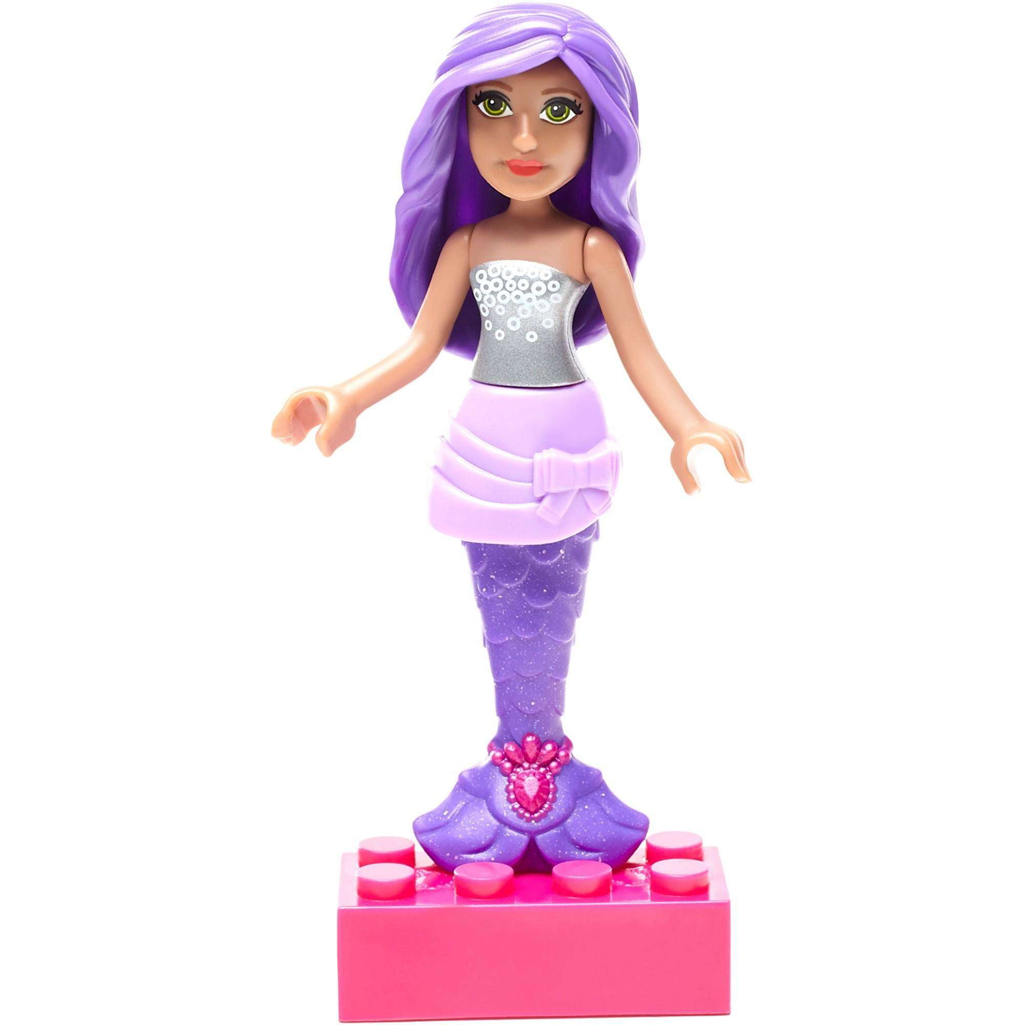 Mega Bloks Barbie Dreamtopia Sparkle Kingdom Mermaid Barbie - Walmart.com