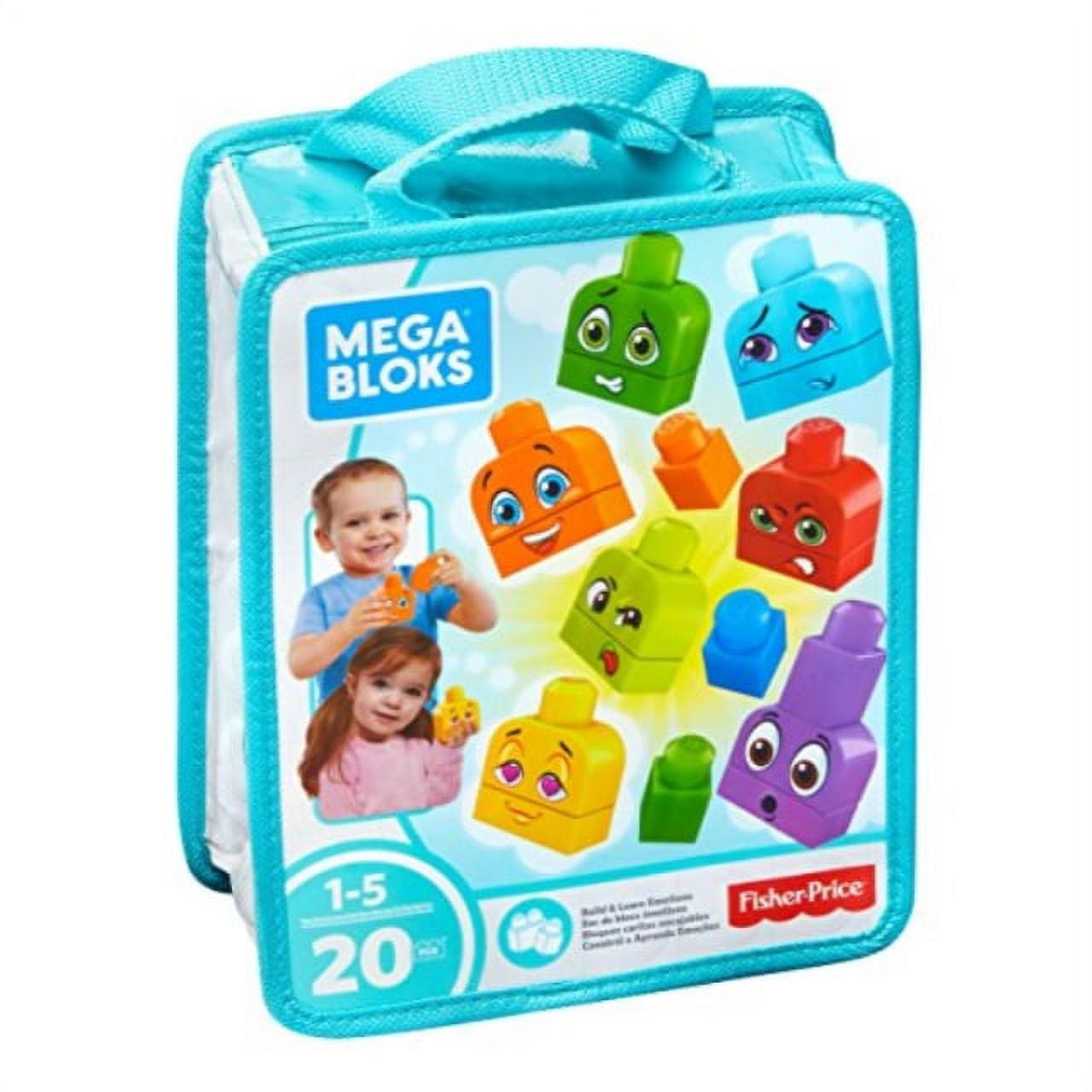 Mega Bloks Building Basics Build & Learn Emotions - Walmart.com