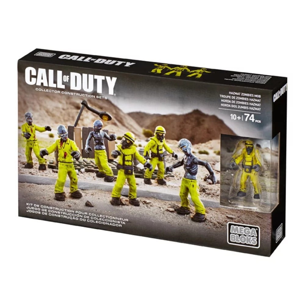 Mega Bloks Construx Call of Duty CNC70 Hazmat Zombies Mob Collection ...