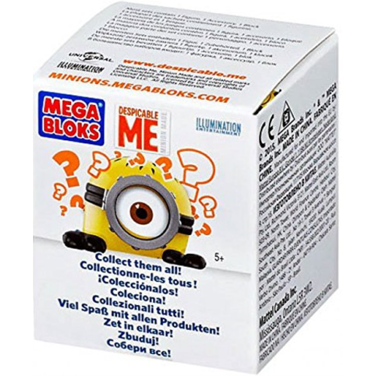 Mega Bloks Despicable Me Buildable Minions Series I Toy Figure Blind ...