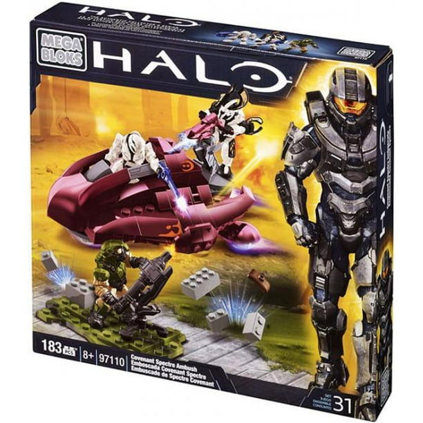 Mega Bloks Halo Covenant Spectre Ambush Set #97110 - Walmart.com