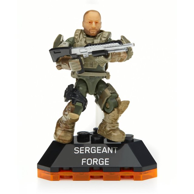 Mega Bloks Halo Heroes Sergeant Forge - Walmart.com