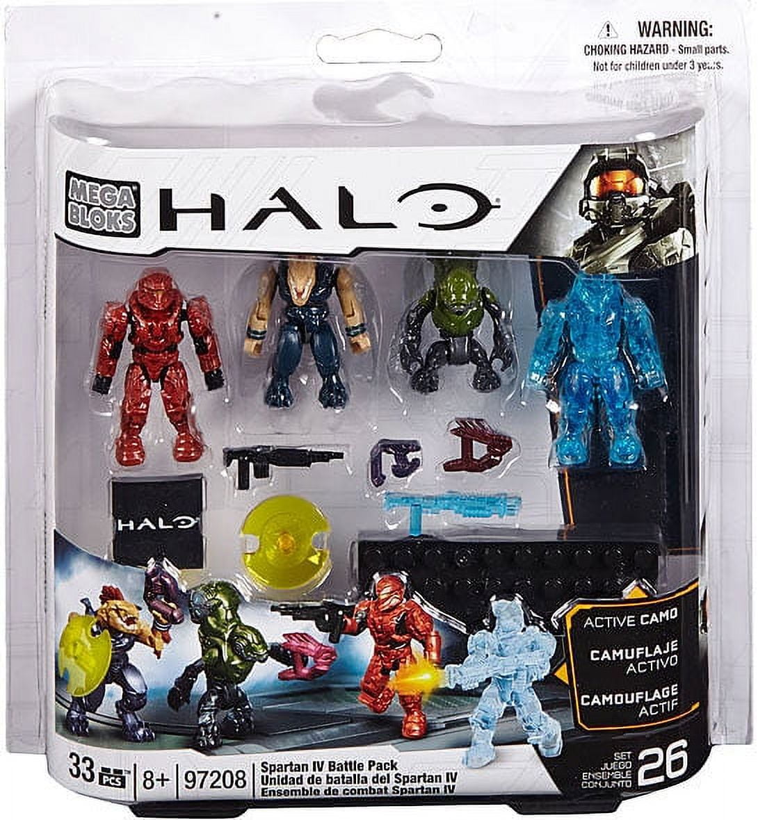 Mega Bloks, Halo, Spartan IV Battle Pack II (97208) - Walmart.com