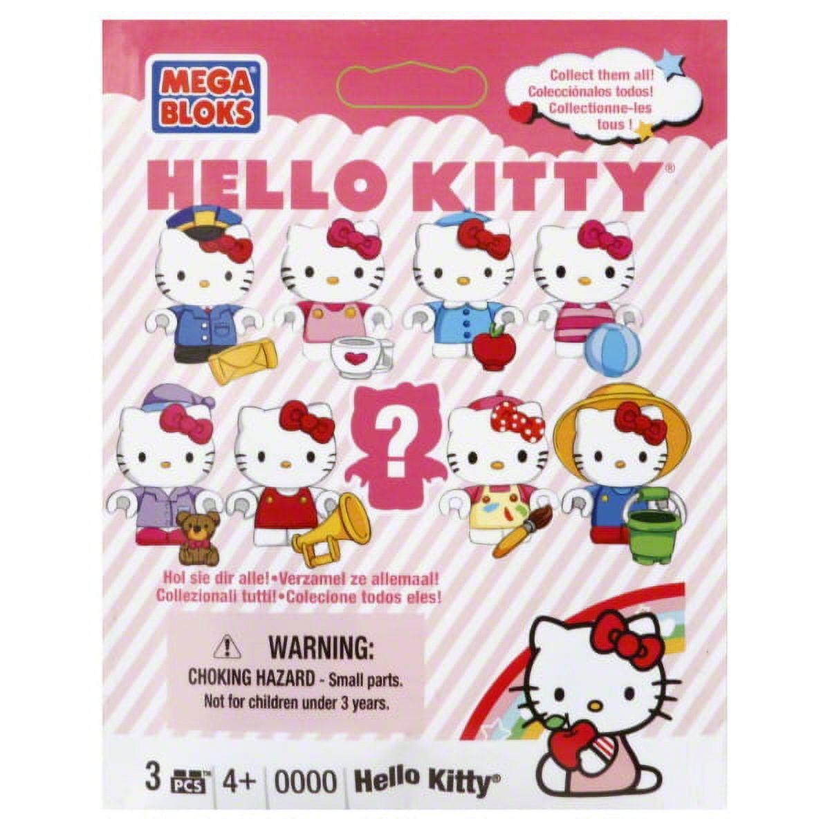 Mega Bloks Hello Kitty Series 1 Minifigure Mystery Pack - Walmart.com