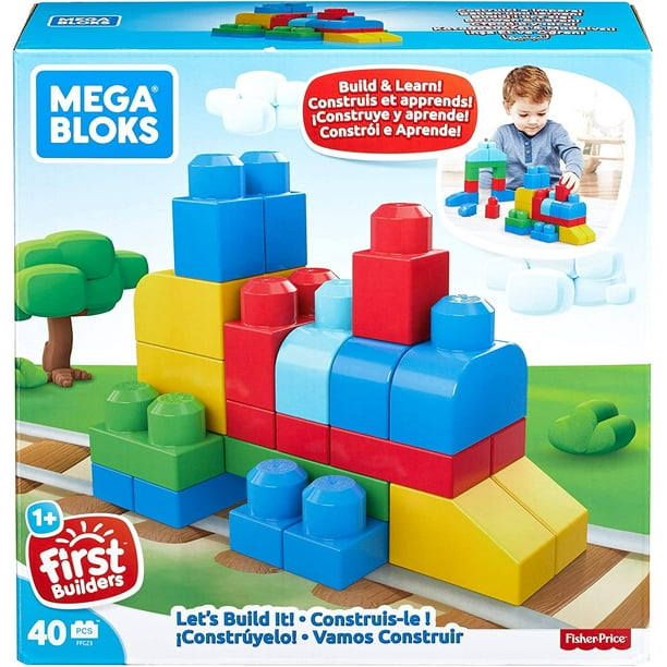 Mega Bloks Let's Build It - Walmart.com