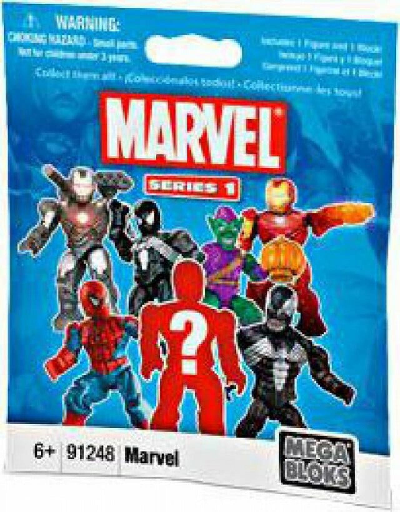 Mega Bloks Marvel Series 1 Minifigure Mystery Pack - Walmart.com