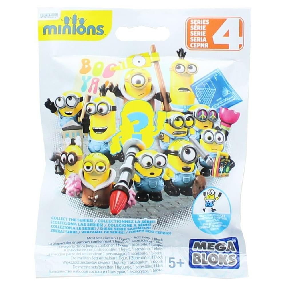 Mega Bloks Minions Micro Action Figures Mystery Pack Building Set ...