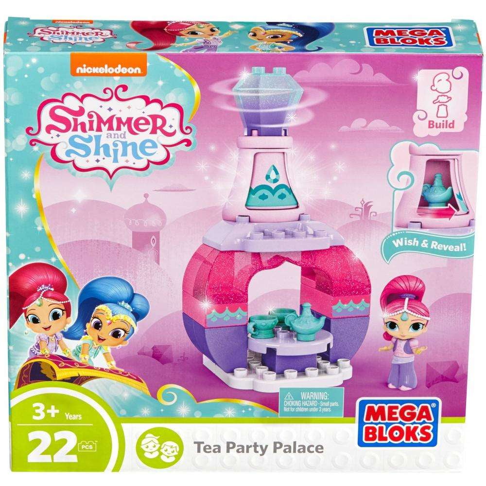Mega Bloks Shimmer And Shine Tea Party Palace Building Playset With