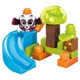 Mega Bloks Peek A Blocks Panda Slide, Colorful Building Set - Walmart.com