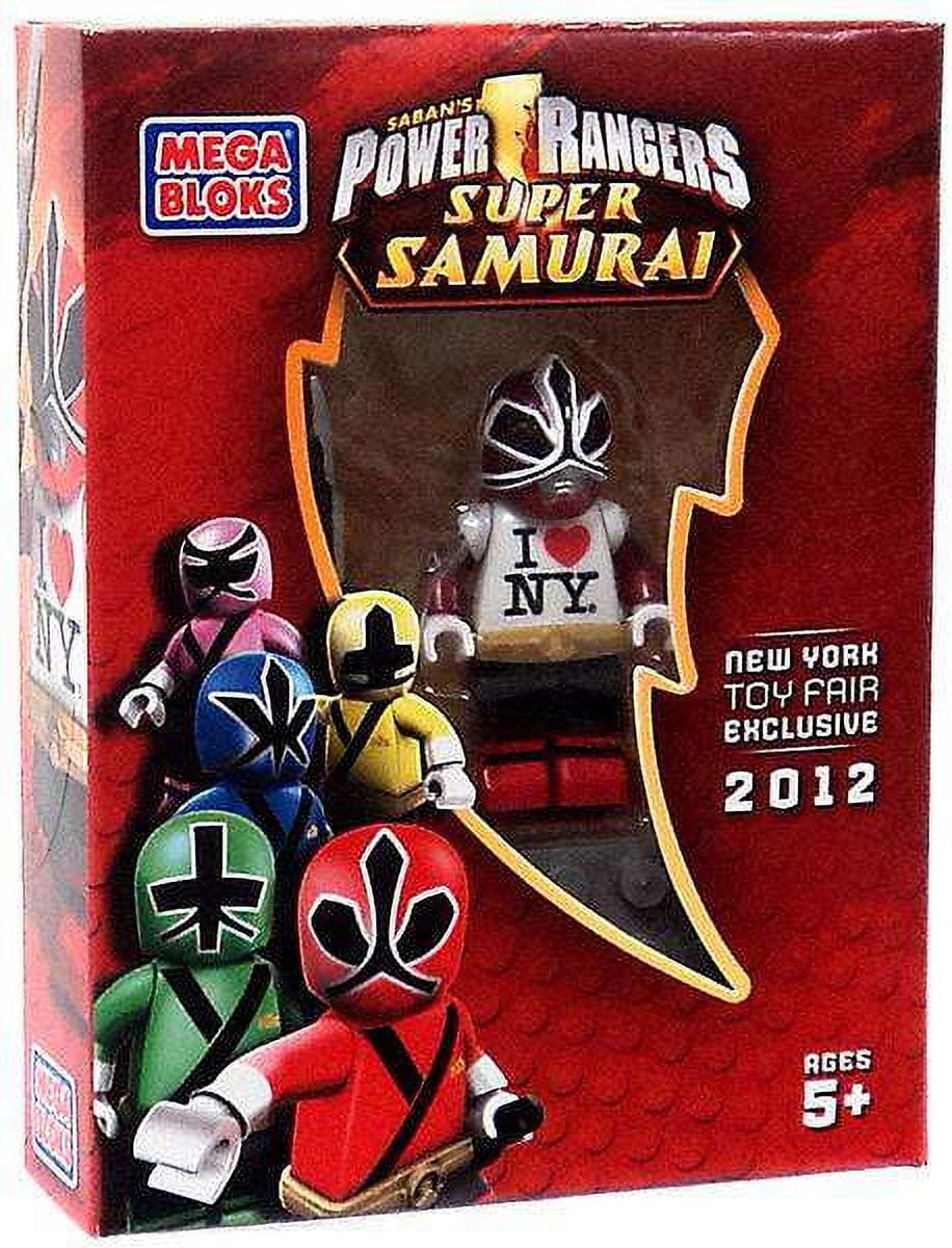 Mega Bloks Power Rangers Super Samurai I Love NY Red Ranger Exclusive ...