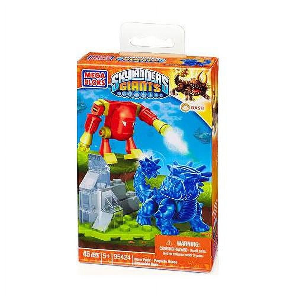 Mega Bloks Skylanders Giants Hero Packs Translucent Bash Hero Pack Set ...