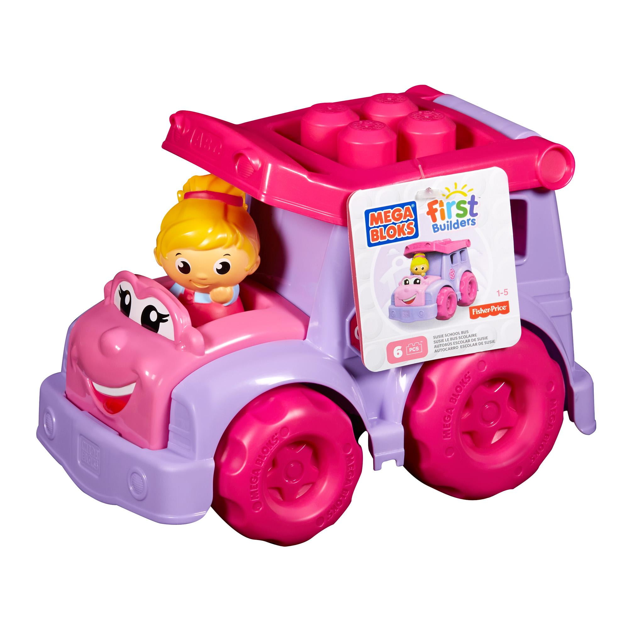 Mega Bloks Susie School Bus Play Set - Walmart.com