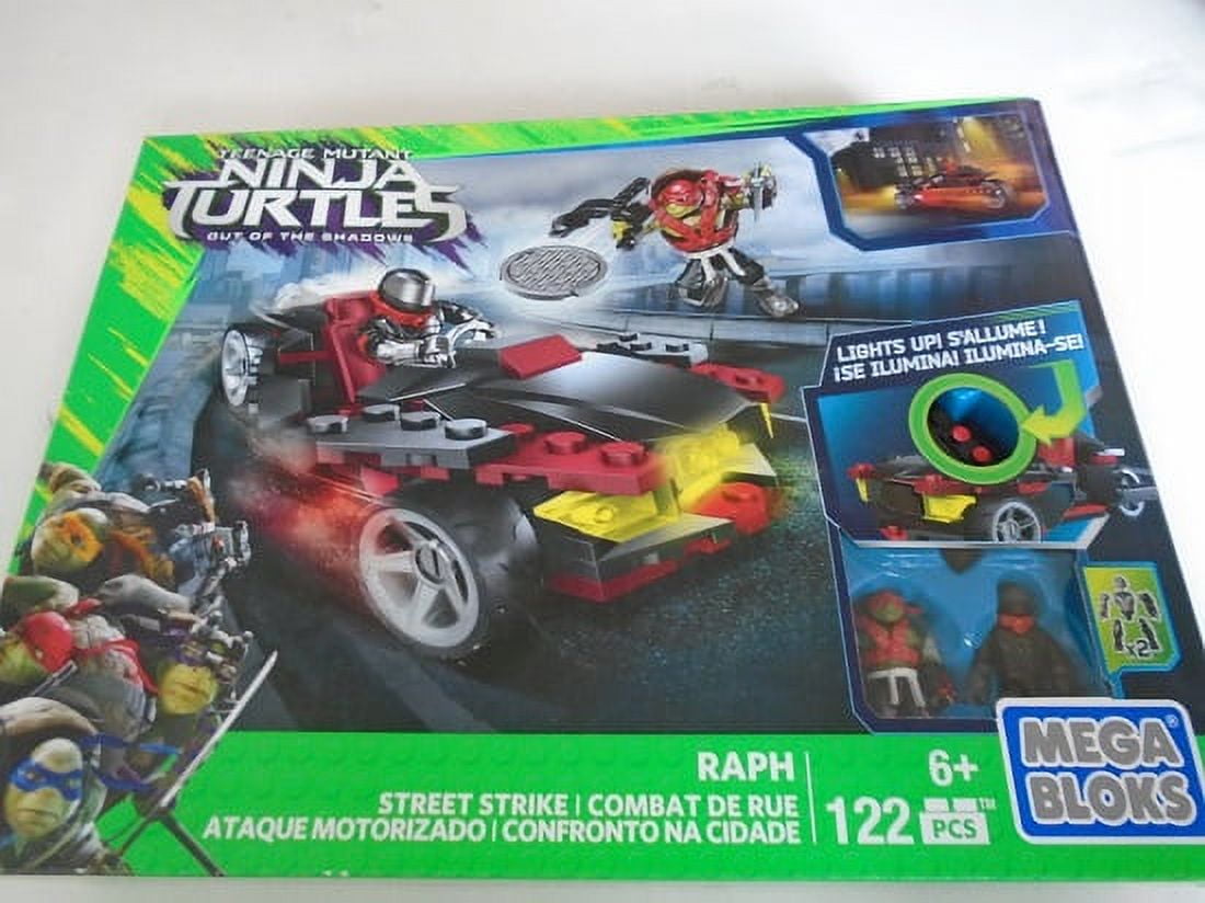 Mega Bloks Teenage Mutant Ninja Turtles Raphael Street Strike - Walmart.com