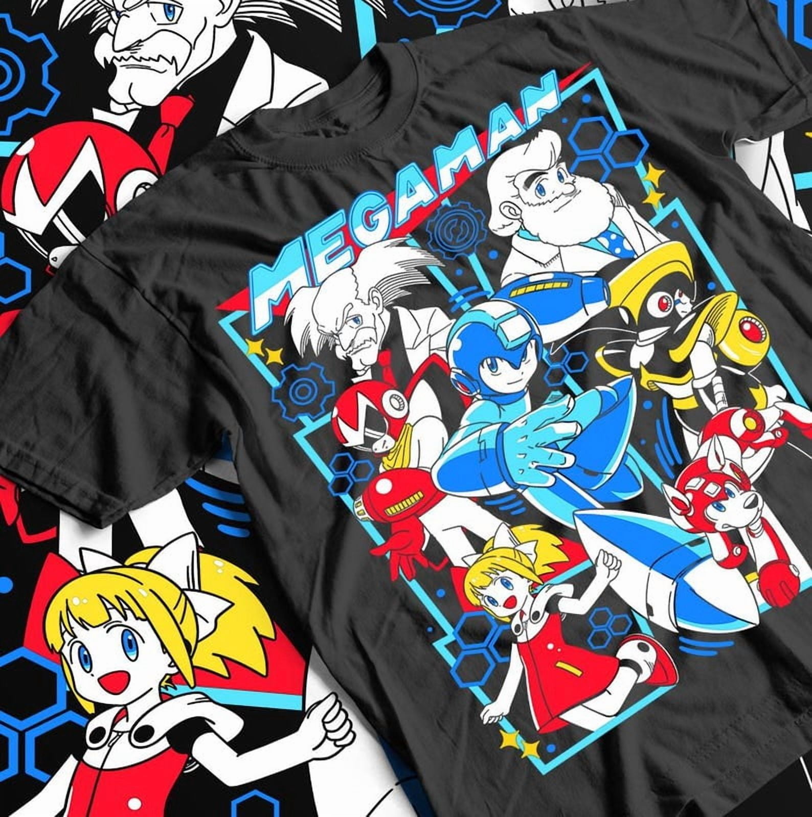 Mega Boy Rockman Cannon Premium Unisex T-shirt. - Walmart.com
