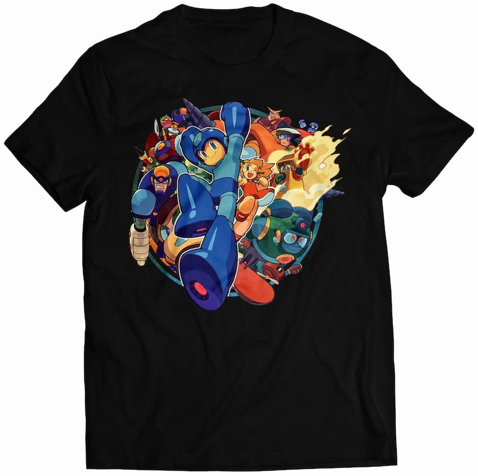 Mega Boy Rockman Collage Premium Unisex T-shirt (vectorized Design ...