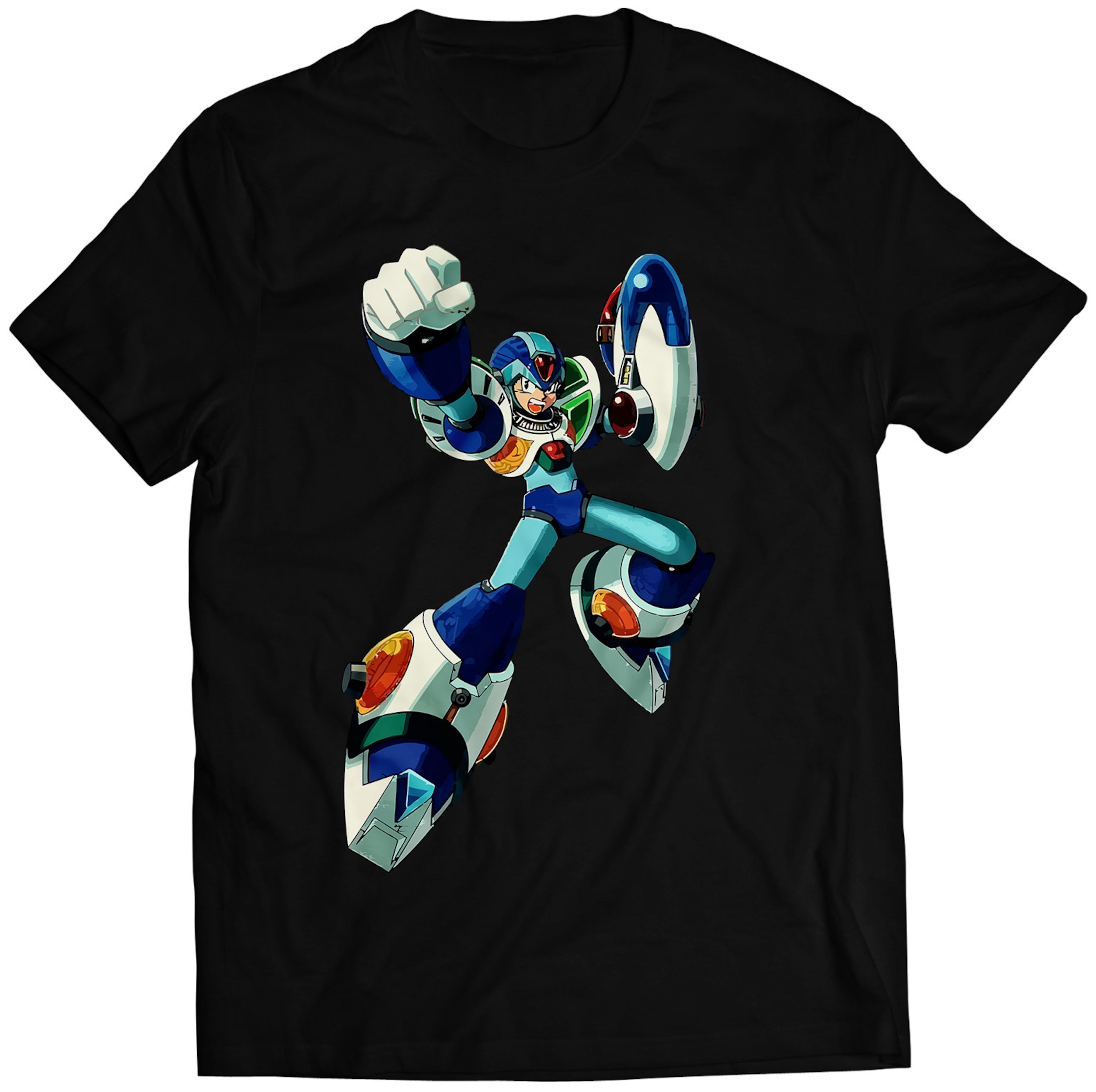 Mega Boy Rockman Form3 Premium Unisex T-shirt (Vectorized Design ...
