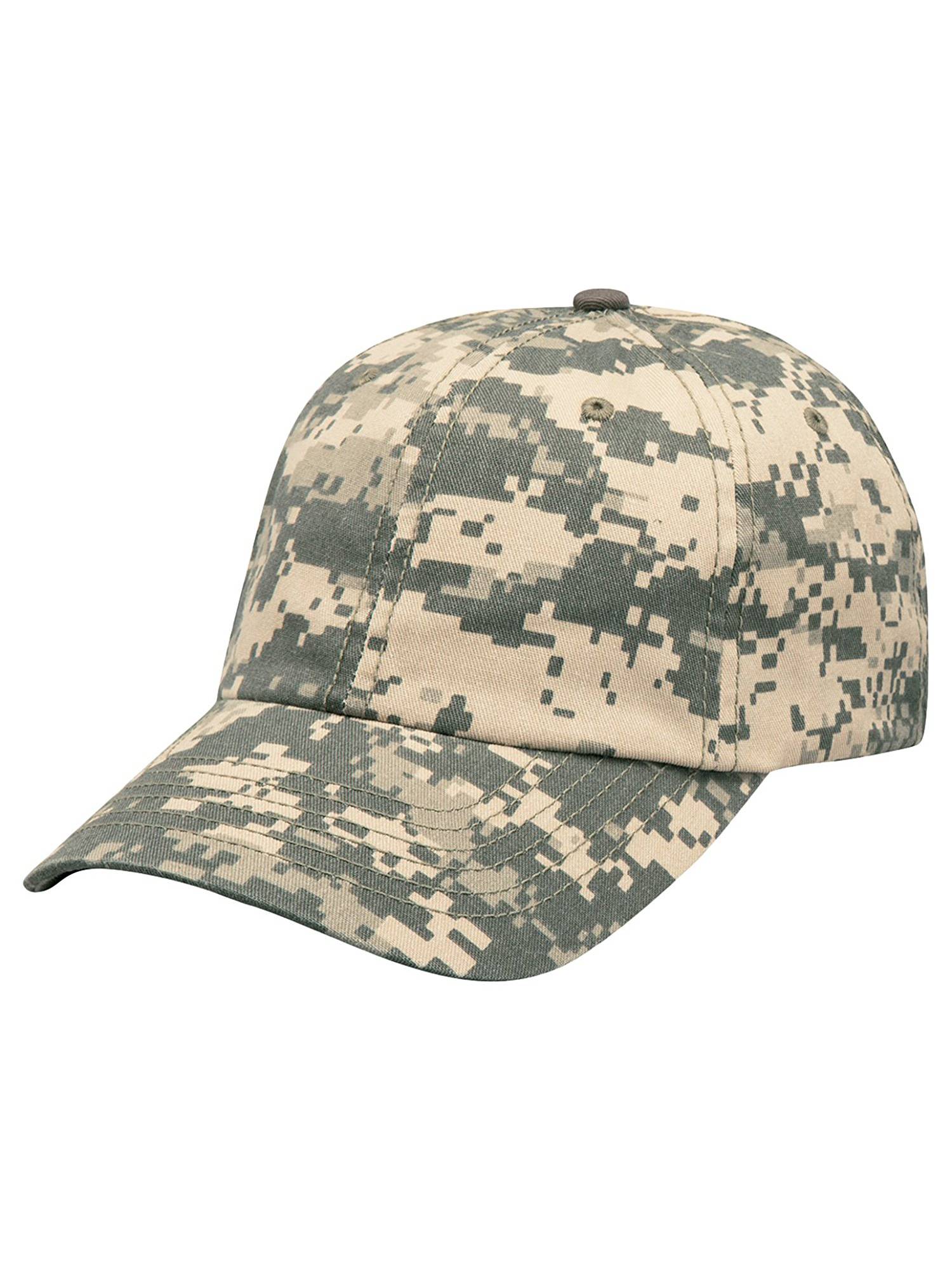 Mega Cap Hook And Loop Closure Camo Cap - Digital Camo - Walmart.com