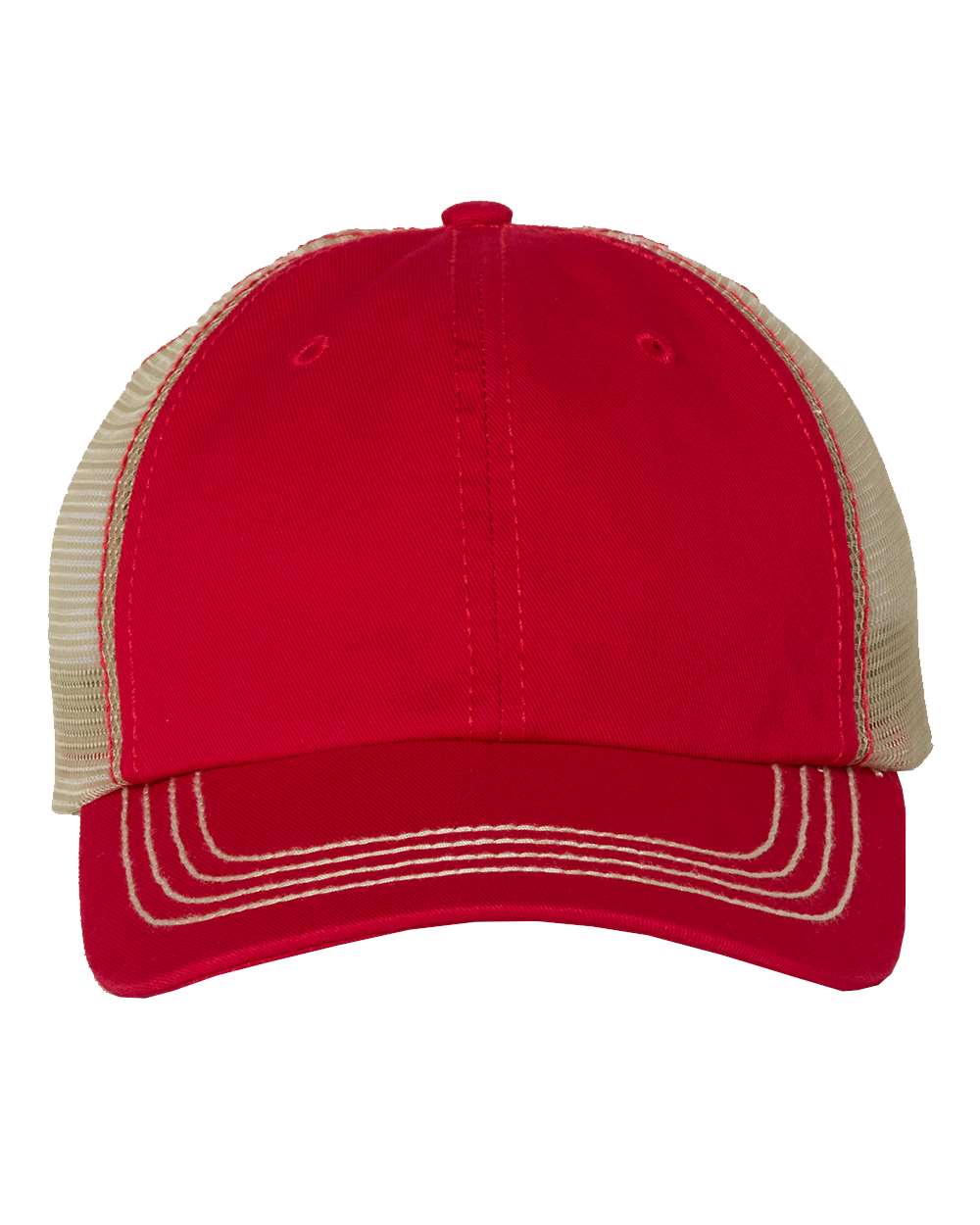Mega Cap Red/ Khaki 3565 Adjustable - Walmart.com