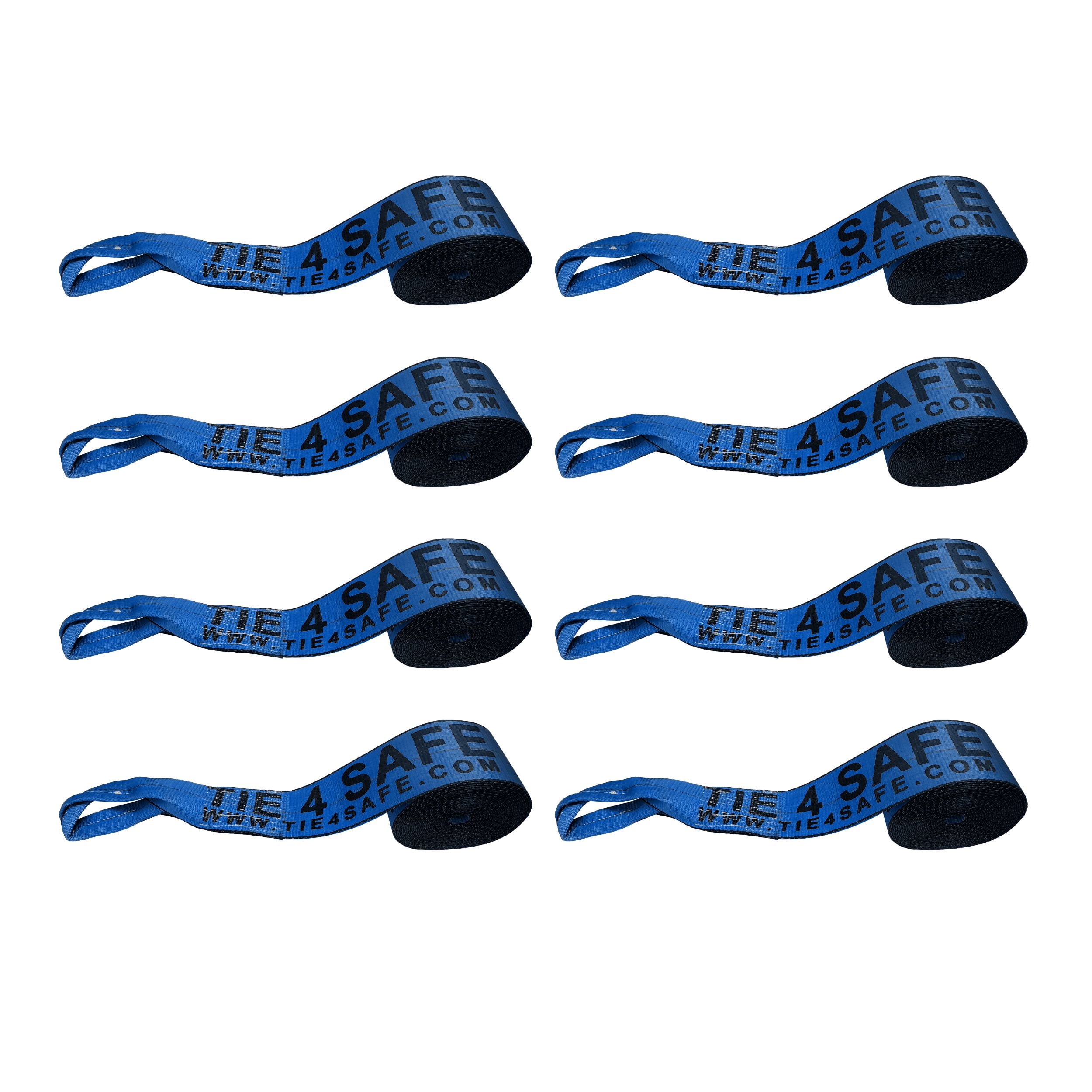 Mega Cargo Control USA Heavy Duty 4” x 30’ Winch Strap w/ Lopp End ...