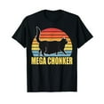 Mega Chonker Chonk Funny Fat Cats Meme T-shirts 2025 New Men's And ...