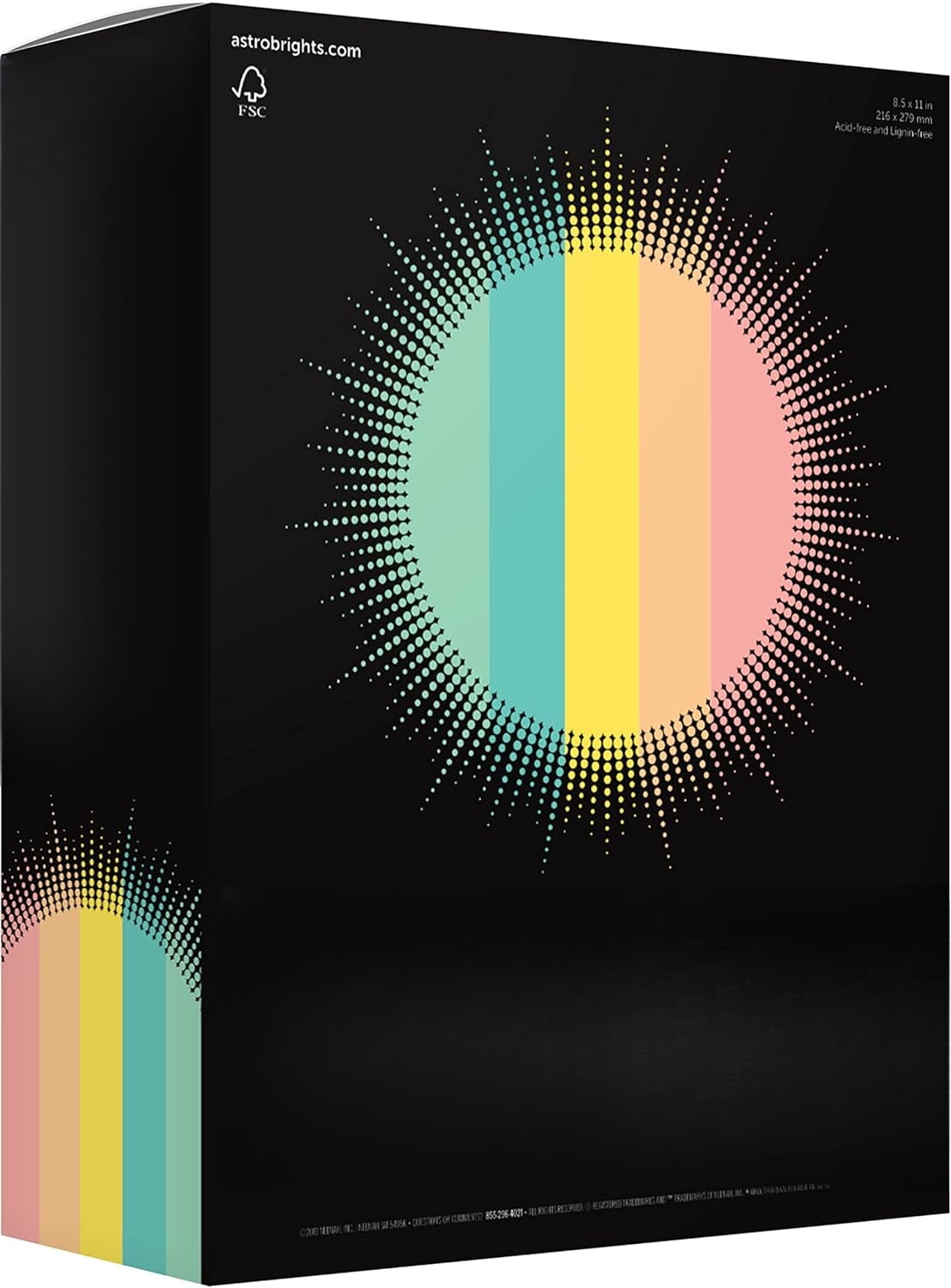 Mega Collection, Colored Cardstock, Punchy Pastel 5-Color Assortment ...