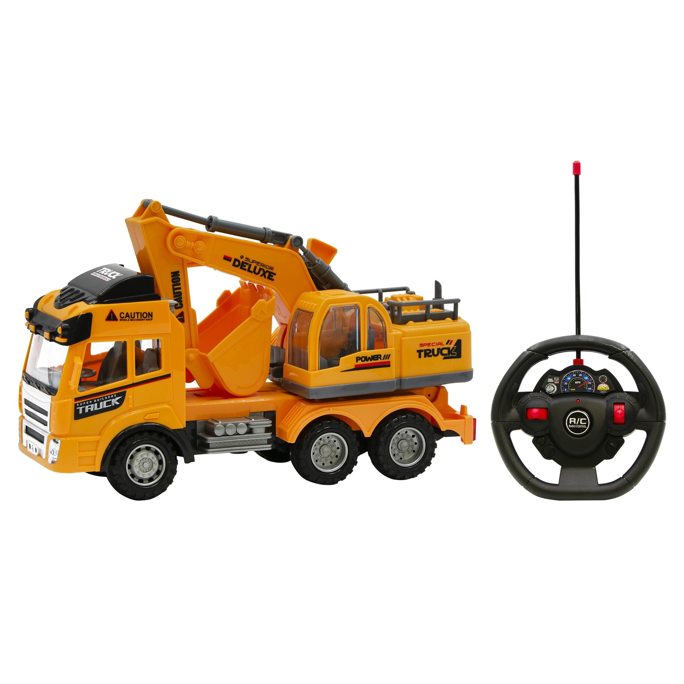 Mega Construction Vehicle Truck/Crane/Digger Remote Control Toy with ...