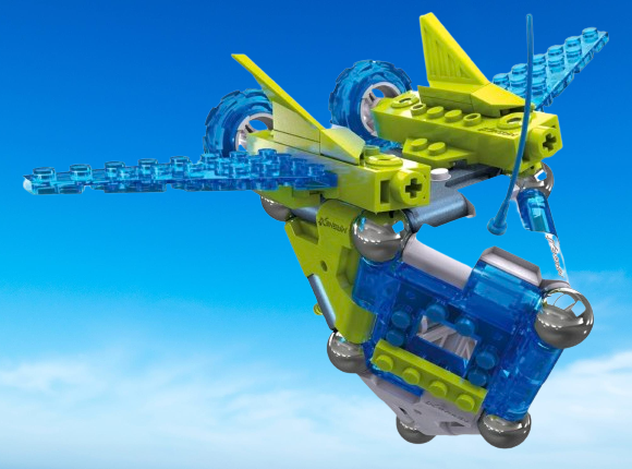 Mega Construx 3-1 Buildable Toy Rocket For Kids 6 Years & Up - Walmart.com