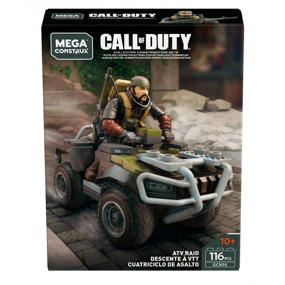 Mega Construx Call of Duty Black Ops 4 ATV Vehicle with Nomad Figure ...