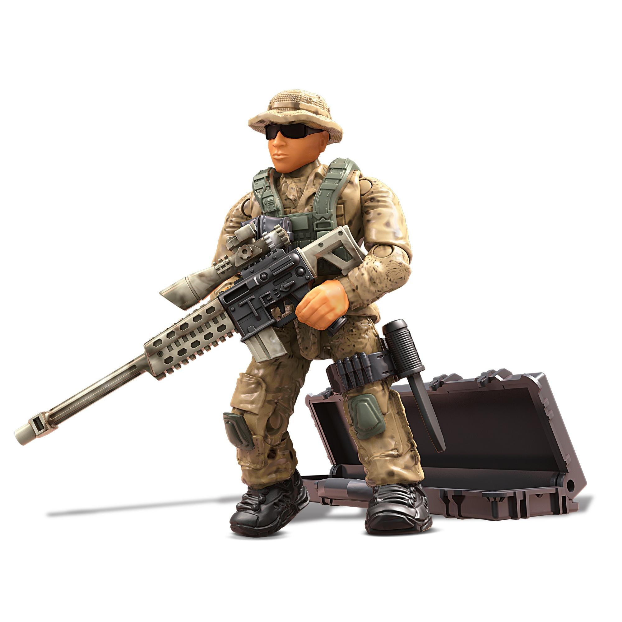 Mega Construx Call of Duty Desert Sniper Micro Action Figure - Walmart.com