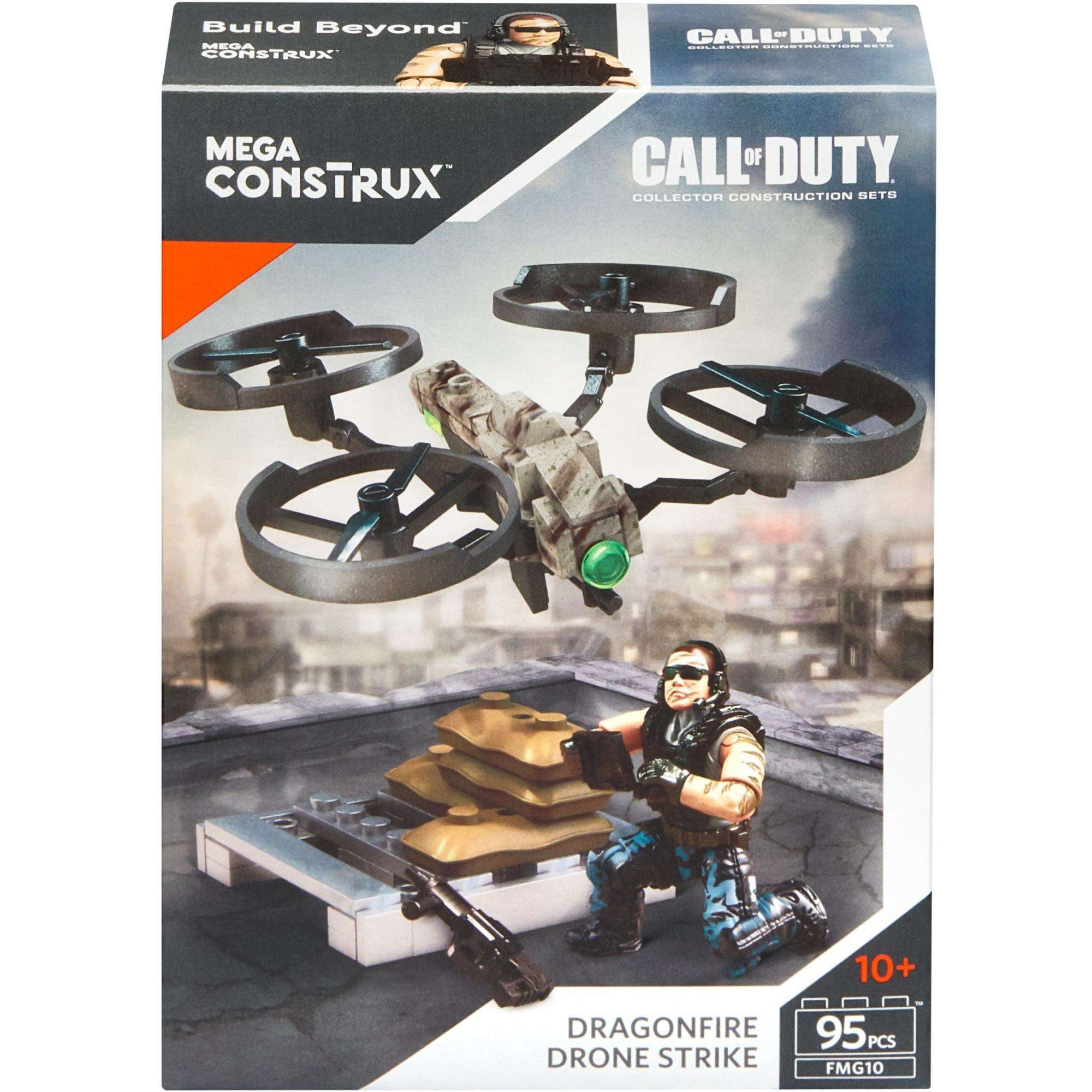 Mega Construx Call of Duty Dragonfire Drone Strike 95-Piece Set ...