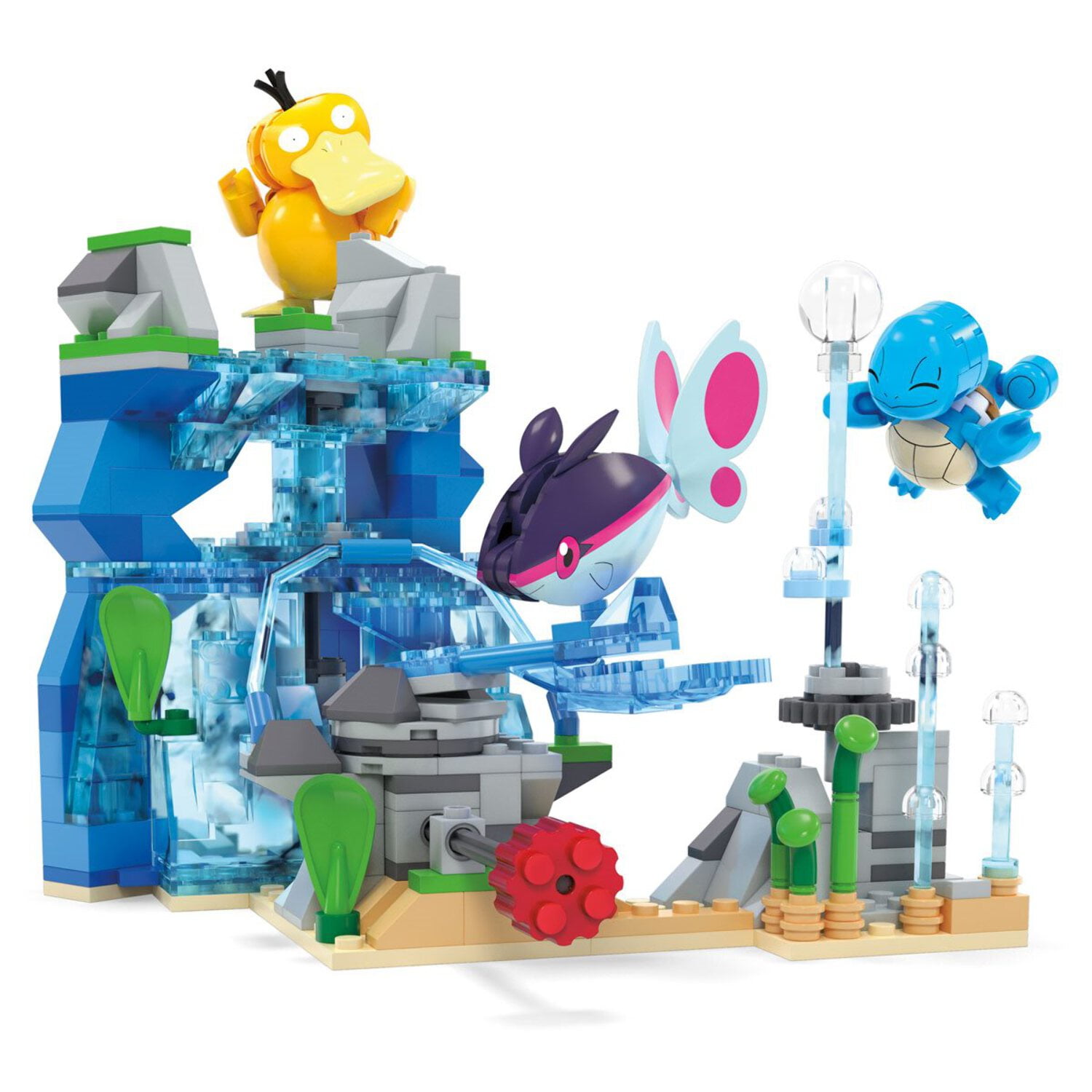 Mega Construx Collectible Pokemon Aquatic Adventure Interlocking Block ...
