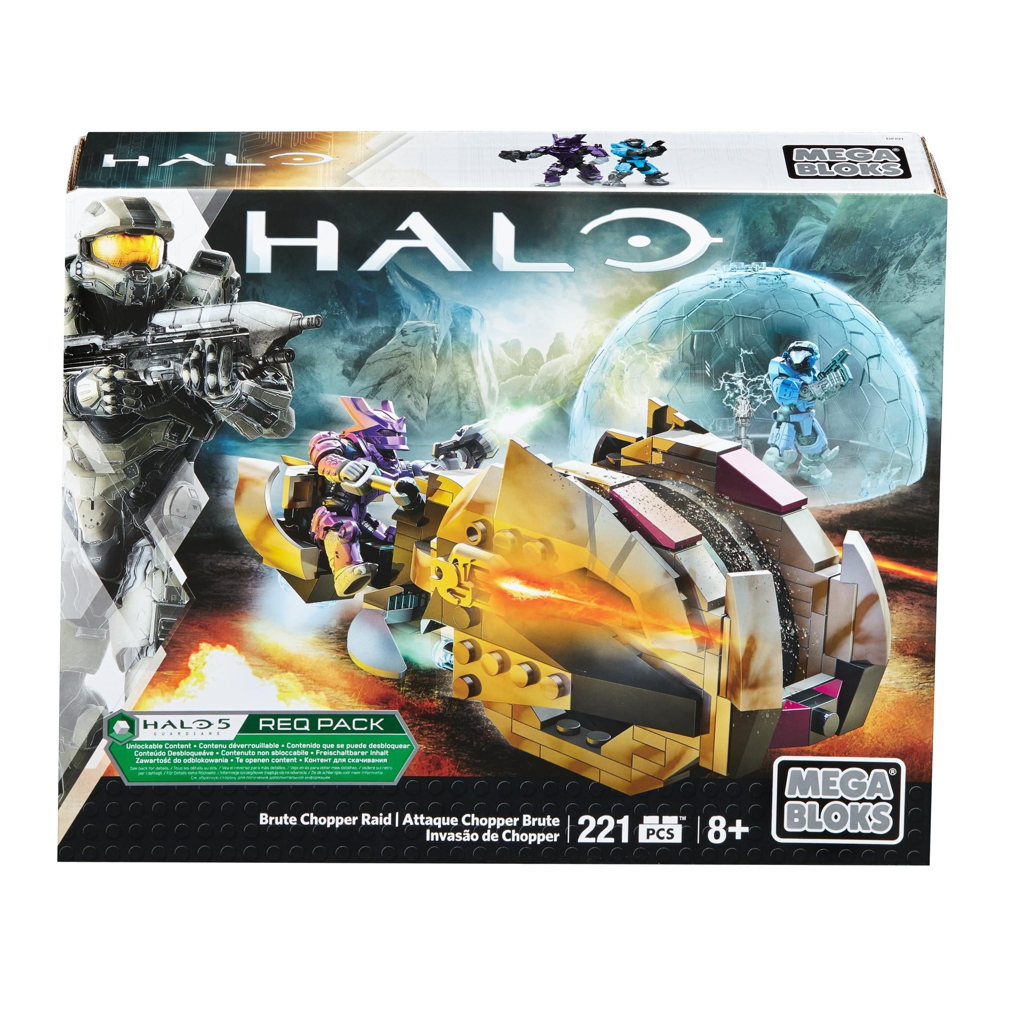 Mega Construx Halo Brute Chopper Raid - Walmart.com