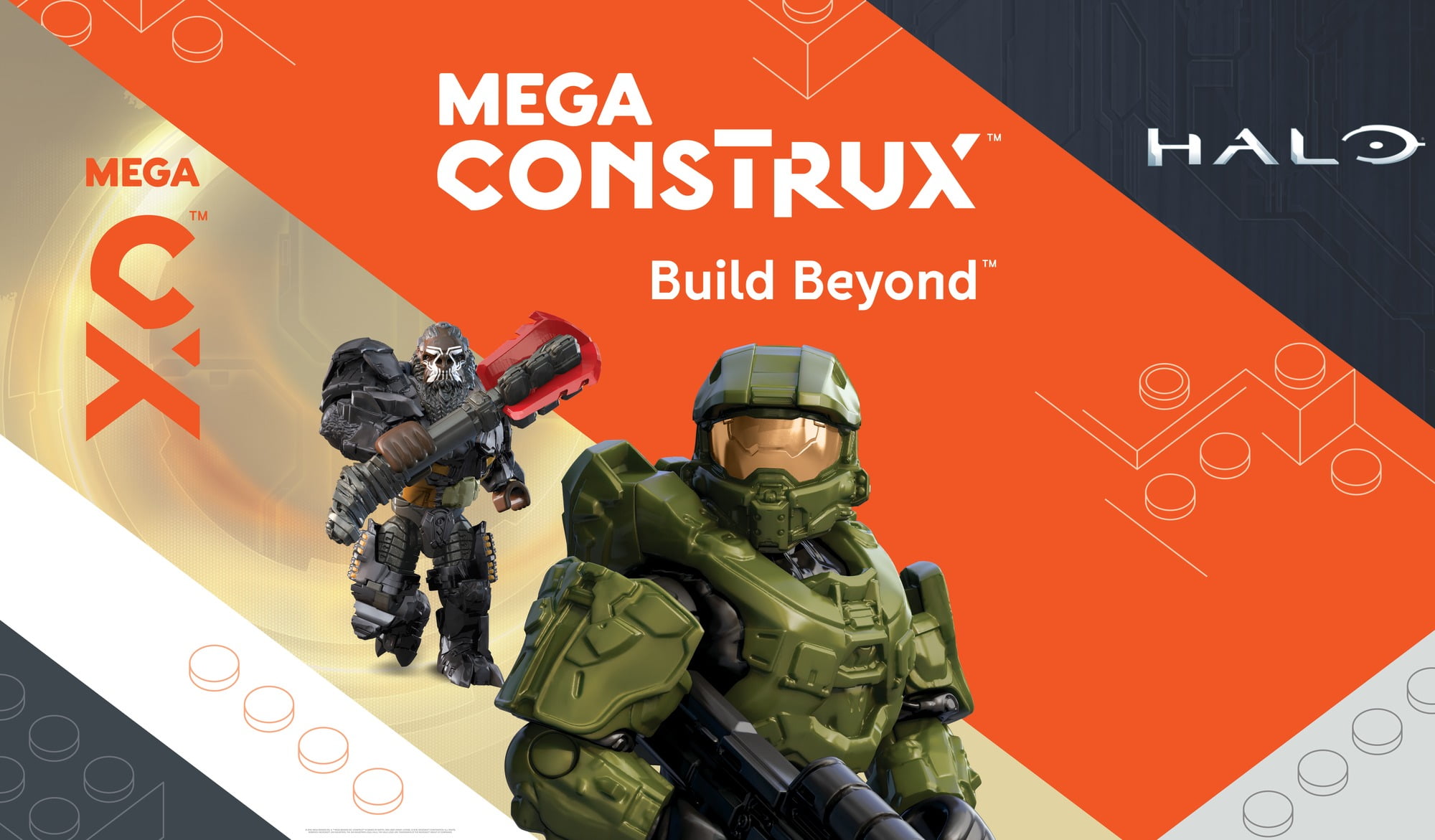 Mega Construx Halo Heroes Spartan Emile Micro Action Figure - Walmart.com