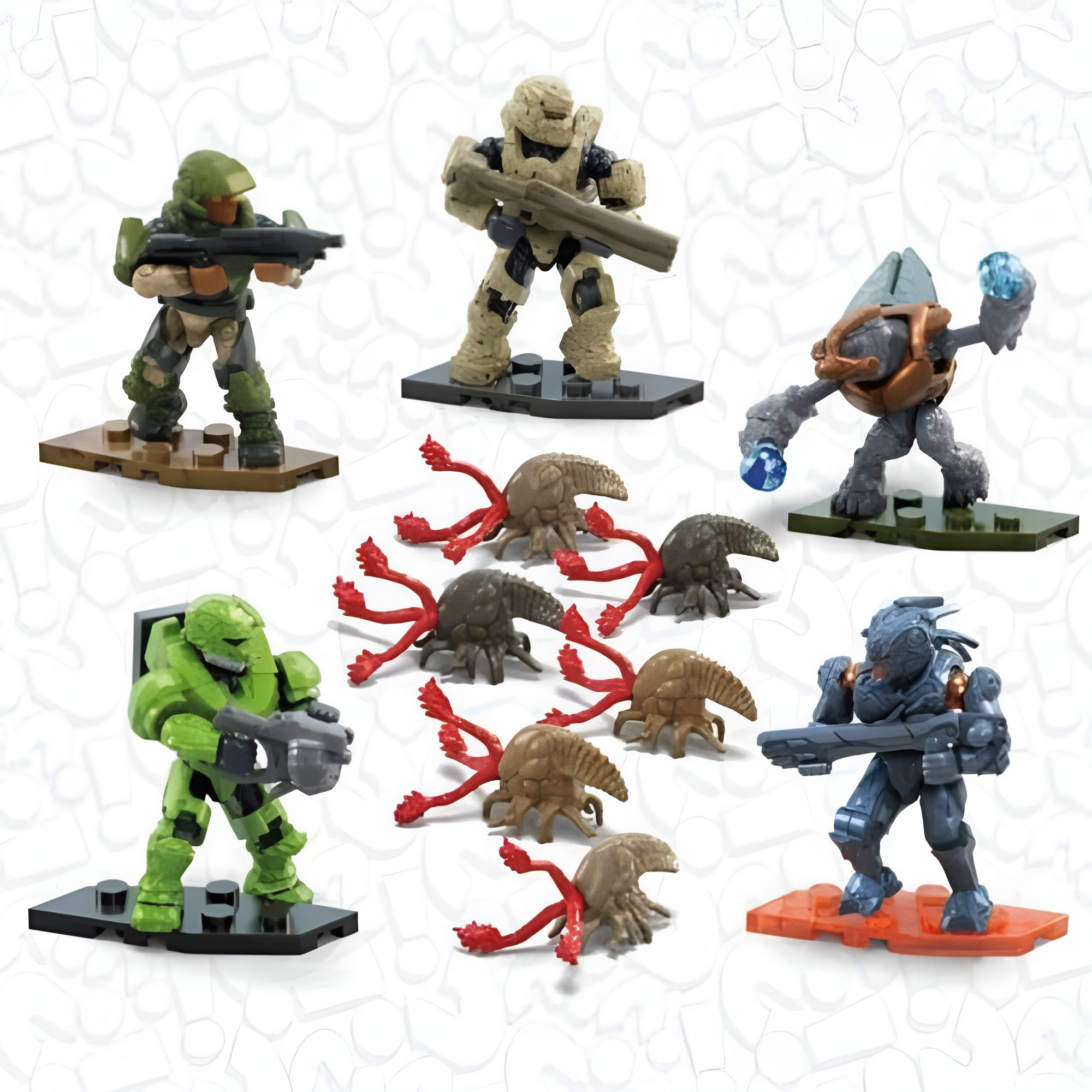 Mega Construx Halo Universe Series 2 Mini Figure Mystery Pack, Age 8 ...