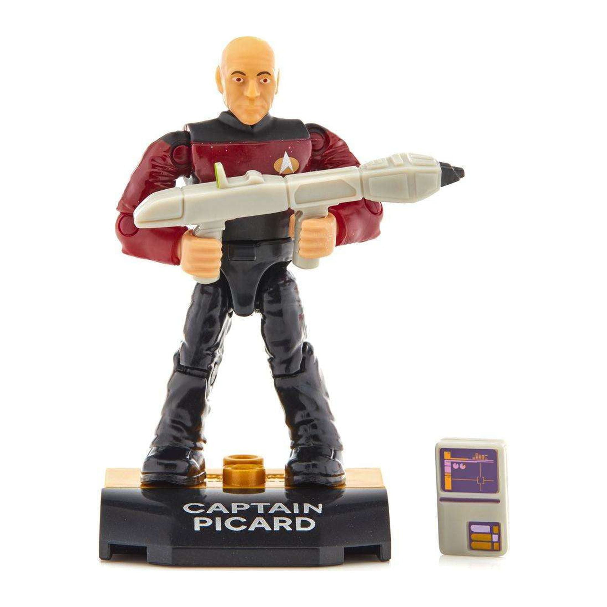 Mega Construx Heroes Captain Picard - Walmart.com